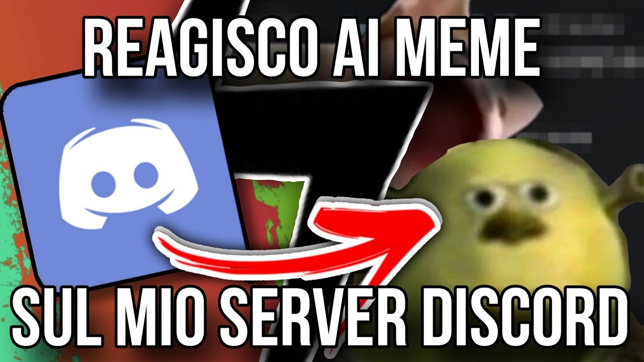 Reagisco ai meme del server discord! *divertentissimo* - YouTube