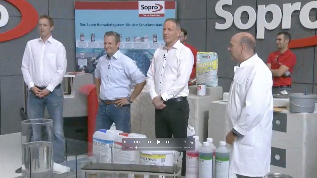 Sopro O-LIVE Show – Pool Construction - YouTube