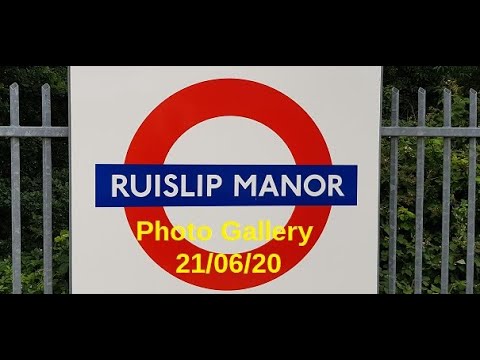 Ruislip Manor Tube Station - Photo Gallery on 21/06/20 - YouTube