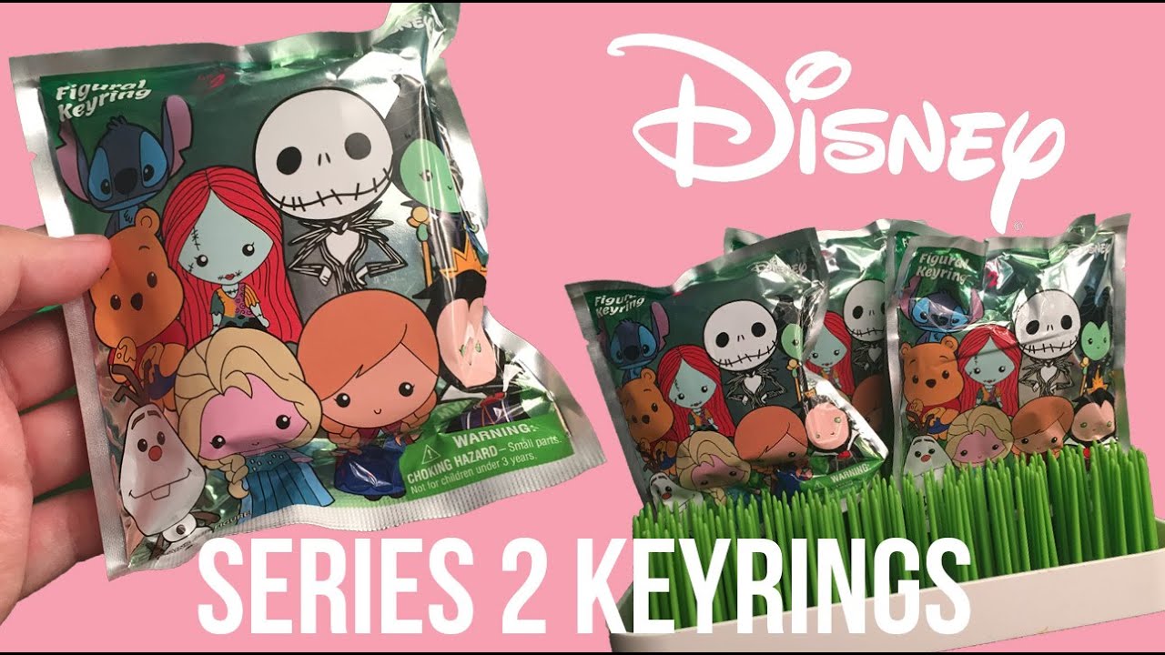 Disney Series 2 Figural Keyrings Blind Bags - YouTube