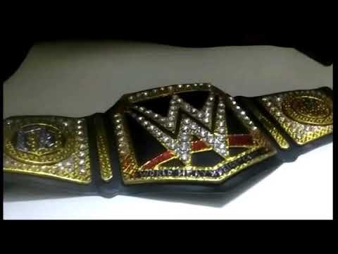 WWE world heavyweight championship belt review (homemade) ||Humanity Be ...