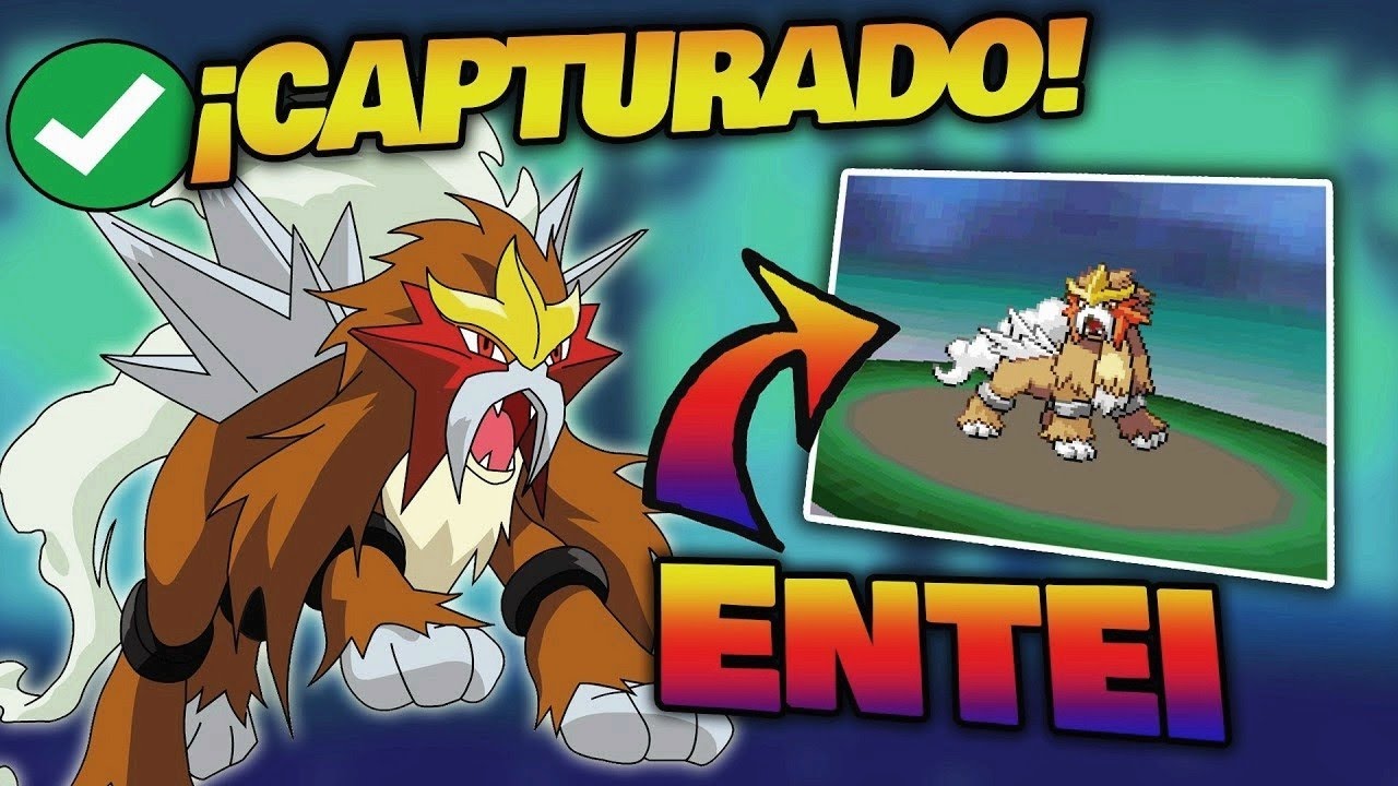 ¡CÓMO CAPTURAR A ENTEI! 😱 Consigue tu propio legendario + Sorteo ...