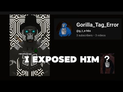 I Attempted to Expose Gorilla_Tag_Error - YouTube