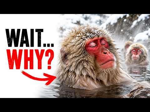 Why These Japanese Monkeys Spend Winter in Hot Springs
