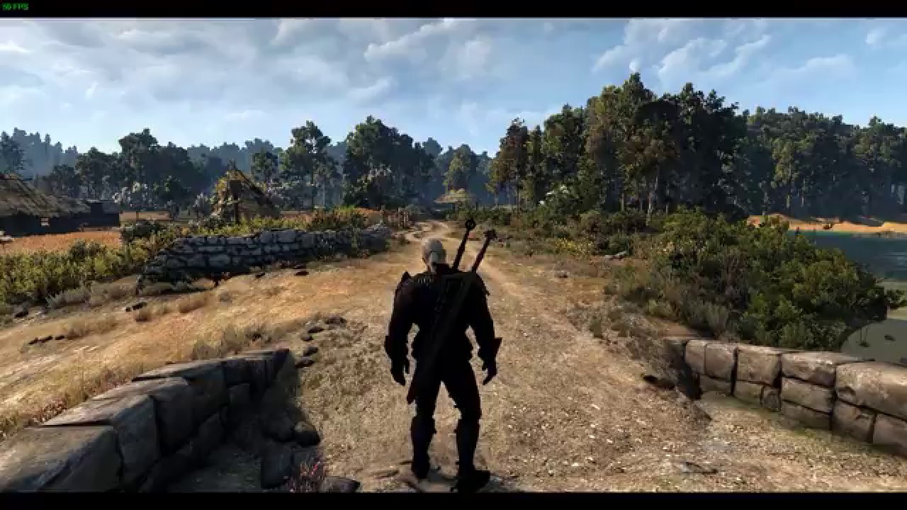 The Witcher 3 1440p ultra settings modded 60fps - YouTube
