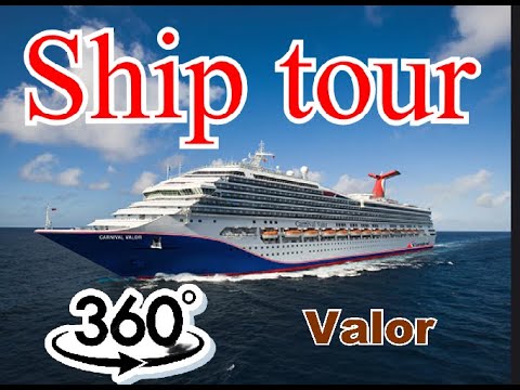 Carnival Valor ship tour 360° Oct 2022 - YouTube