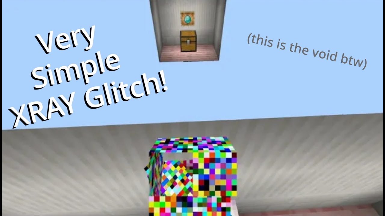 Simple X-Ray Glitch for Minecraft Bedrock! - YouTube