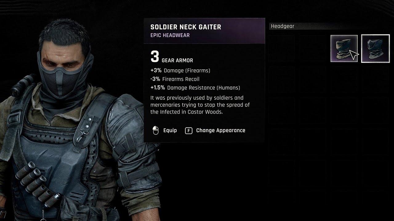 EPIC SOLDIER NECK GAITER LOCATION — Dying Light: The Beast - YouTube