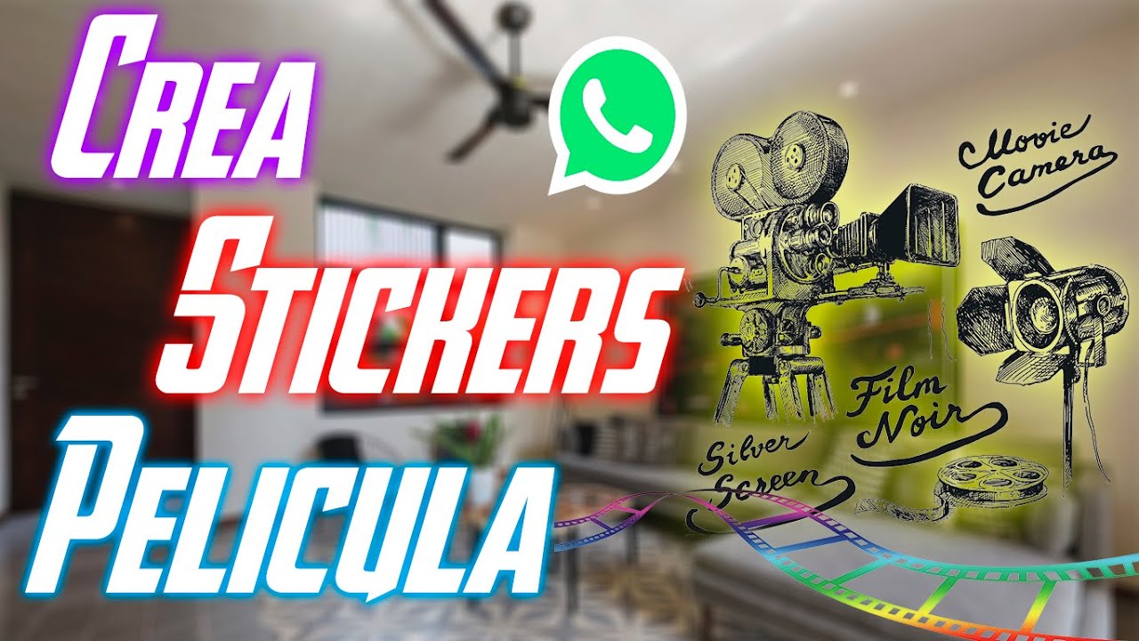🔥 Crea Stickers Película muy rápido | Stickers de tus películas ...