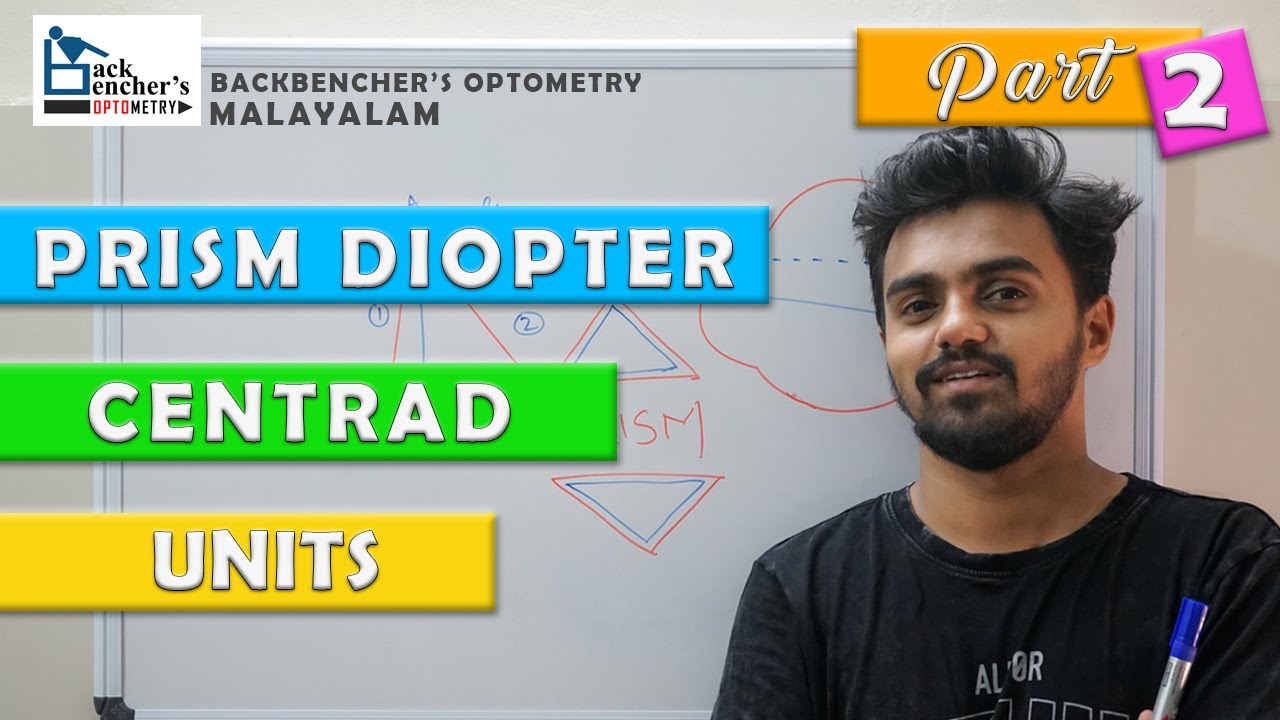 PRISM PART 2 | Prism diopter | Centrad | Measurements | malayalam ...