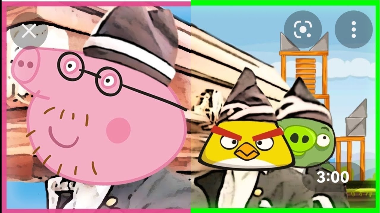 Ozyrys Peppa Pig And Angry Birds Mashup - YouTube