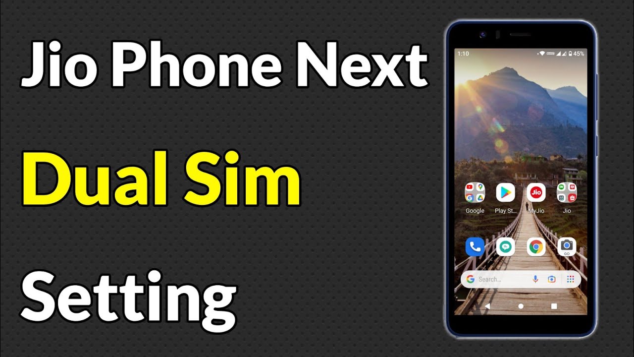 Jio Phone Next Dual Sim Settings | Jio Phone Next Sim Setting | Jio ...