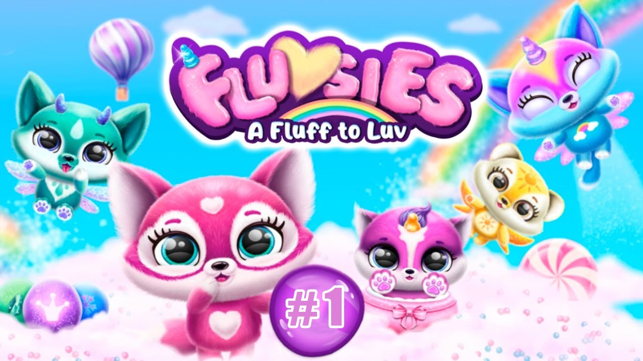 Fluvsies Пушистые милашки-питомцы обзор #1 Получаем 4-х зверушек ...