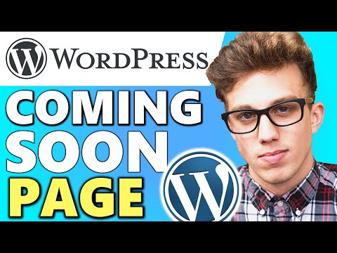 Make 'Coming Soon' Page on WordPress (How to Create Coming soon page)