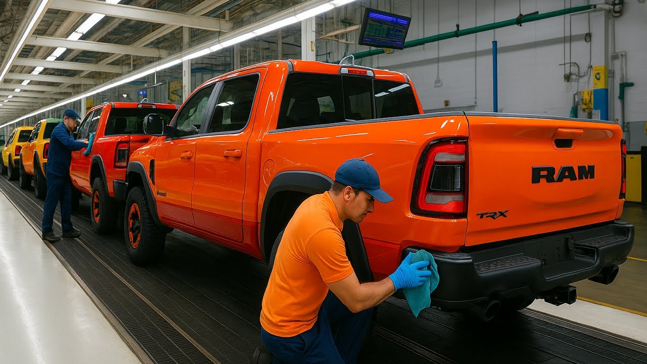 How the RAM 1500 TRX Is Built – 🏭 Factory Production Line! - YouTube
