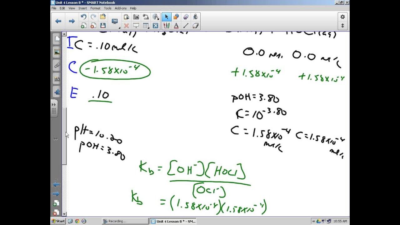 Chem 30 Unit 4 Lesson 8 - YouTube