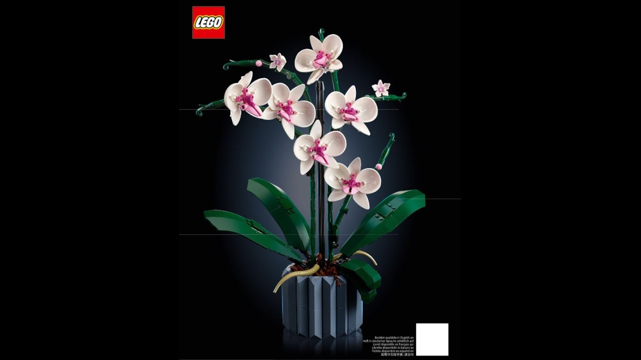 LEGO Instructions | Icons | 10311 | Orchid | Botanical Collection - YouTube
