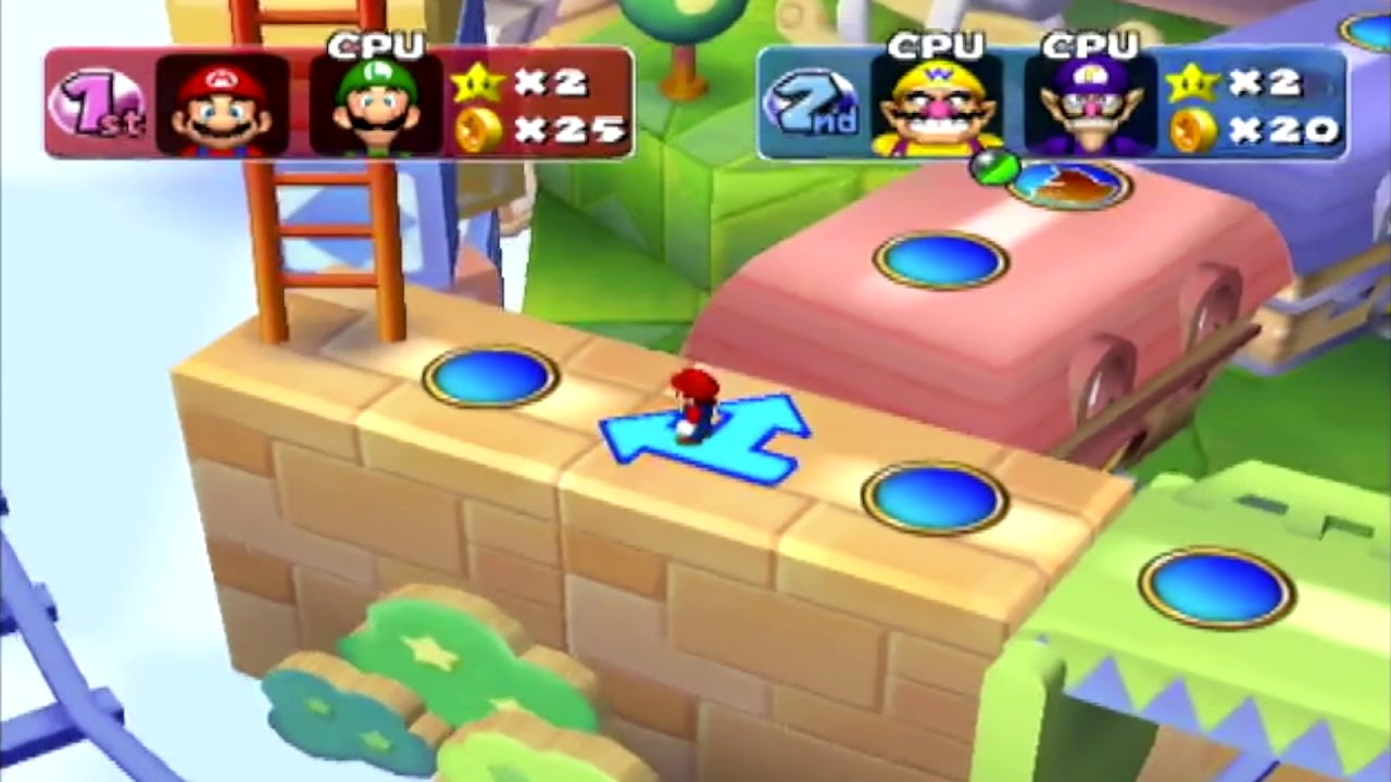 Mario Party 5 - Mario Bros vs Wicked Bros (Team Battle) - Toy Dream ...