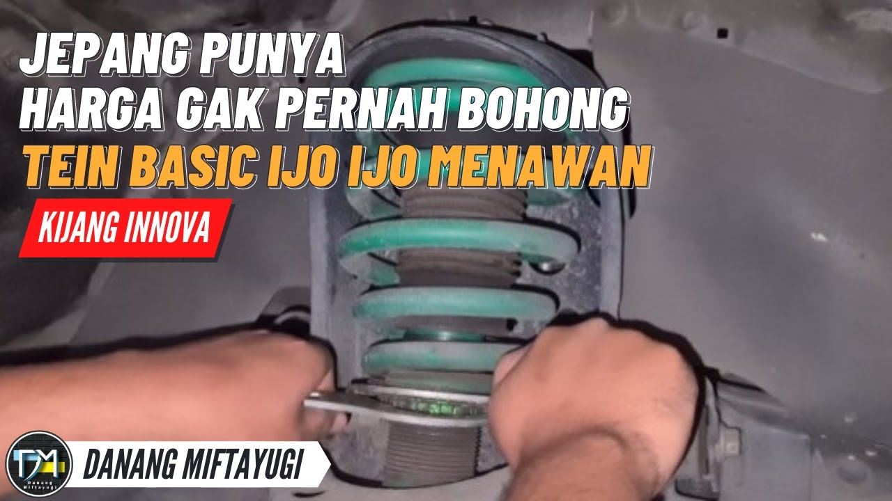 Setel Coilover Innova & Undercarriage - YouTube