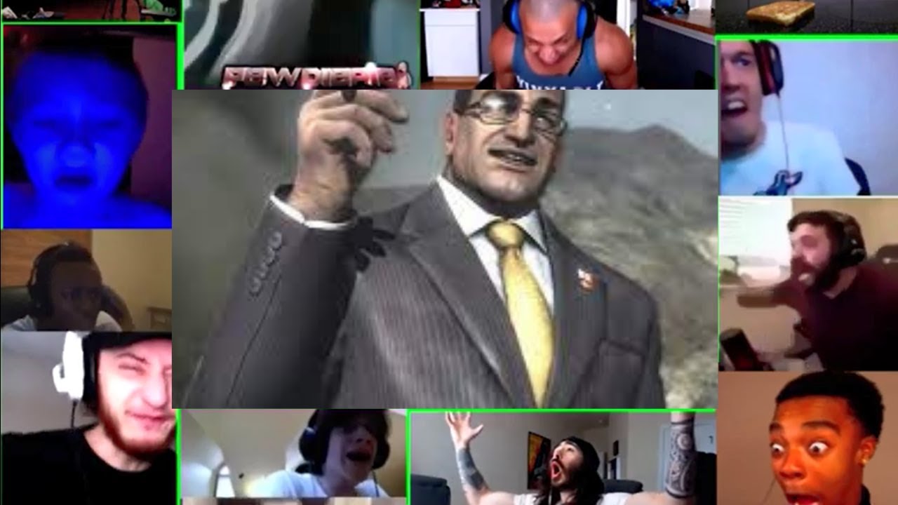Streamers React to Armstrong in Metal Gear Rising: Revengeance - YouTube
