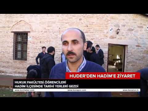 Hukuk fakültesi öğrencileri Hadim'de