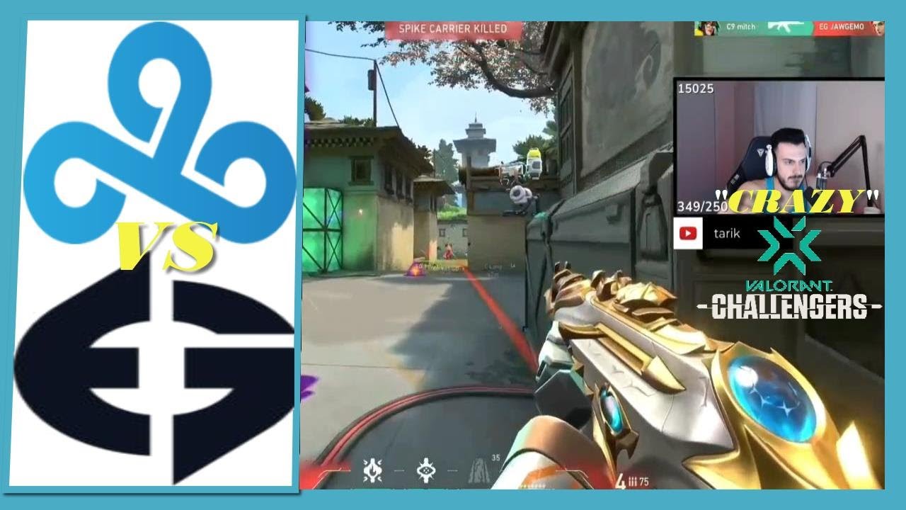 TARIK Reacts To C9 Blue vs EG | HIGHLIGHTS | All MAP | VCT NA 2022 ...