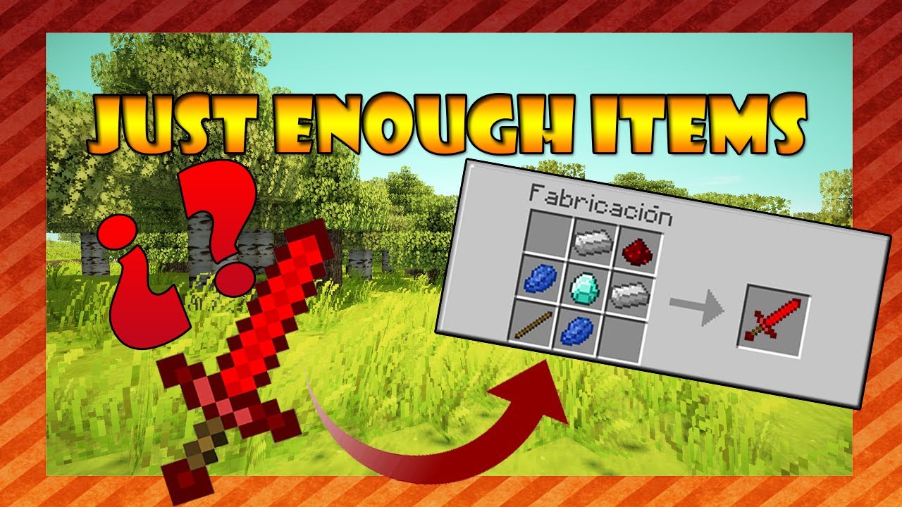 MINECRAFT MODS | MOD DE CRAFTEOS | MODS DE MINECRAFT | Just Enough ...
