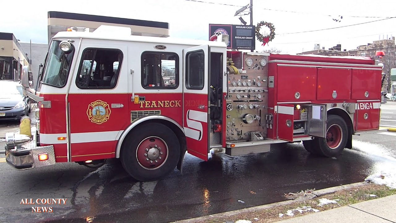 TEANECK - Structure Fire on Teaneck Road - YouTube