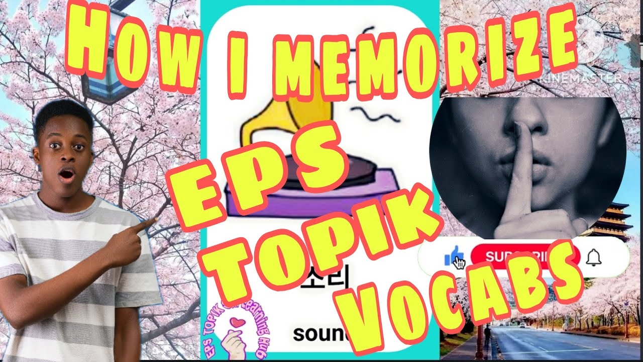 How i memorize EPS TOPIK VOCABS || Memorize and Familiarize Week 1 Korean Vocabulary - YouTube