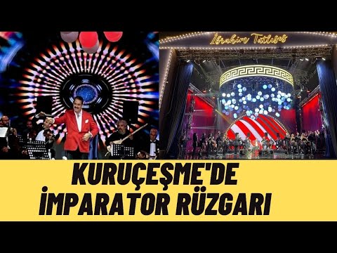 12 yıl aradan sonra konser veren İbrahim Tatlıses Kuruçeşme Arena'da sevilen şarkılarını seslendirdi