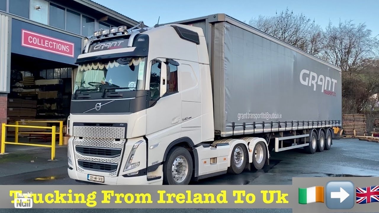 Trucking From Ireland To The UK ⛴️ - YouTube