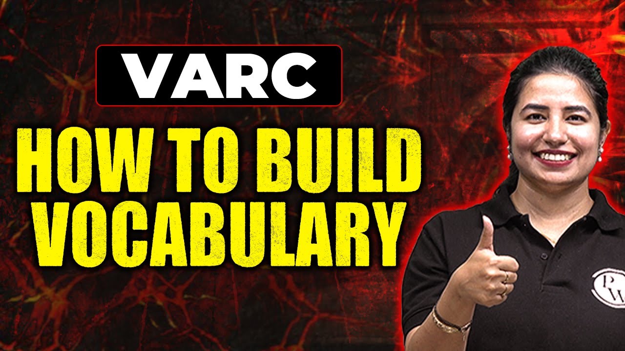 How to Build Vocabulary Varc IPMAT - YouTube