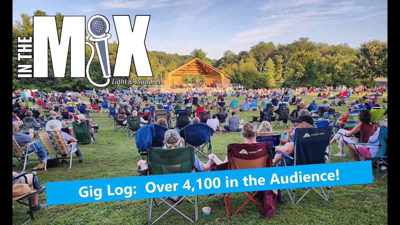 Live Sound Gig Log - A New Venue Record - Over 4,100 in the Audience! # ...