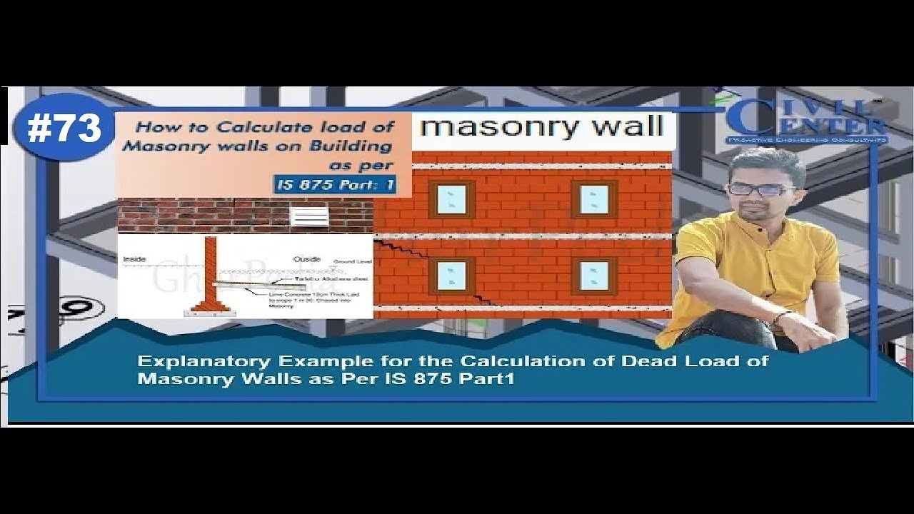 How to Calculate Load of Masonry Walls on Structure, Wall Load ...
