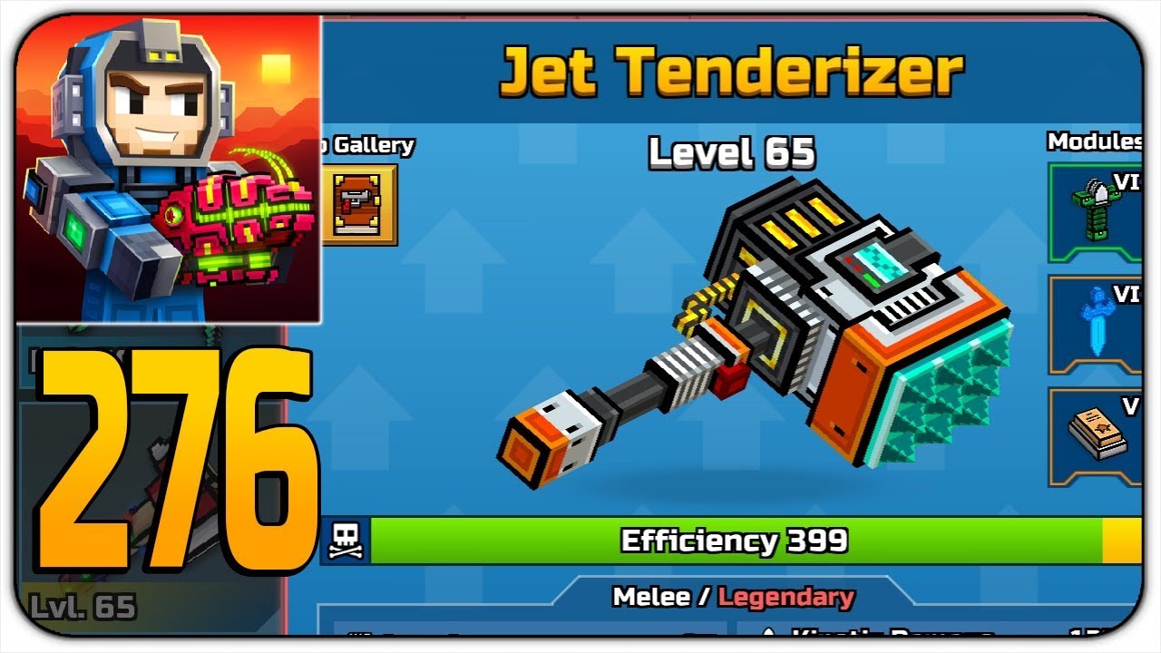 Pixel Gun 3D - Gameplay Walkthrough Part 276 - Jet Tenderizer - YouTube