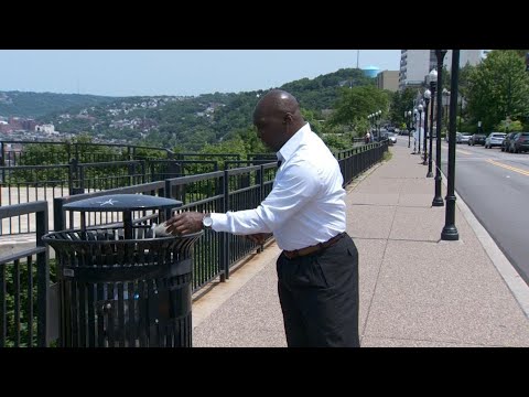 'Smart' garbage cans deployed throughout Pittsburgh