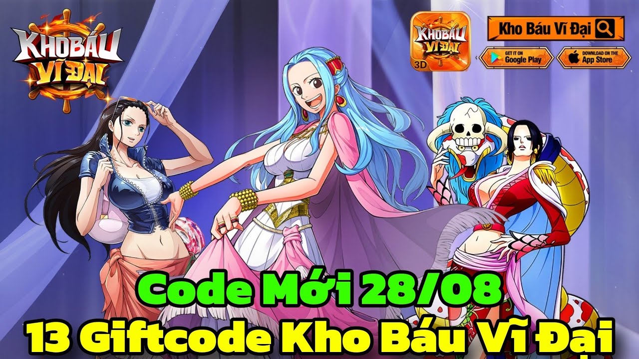 OP 3D Kho Báu Vĩ Đại - 13 Giftcode Kho Báu Vĩ Đại Cho Newbie & Code Mới 28/08 - YouTube