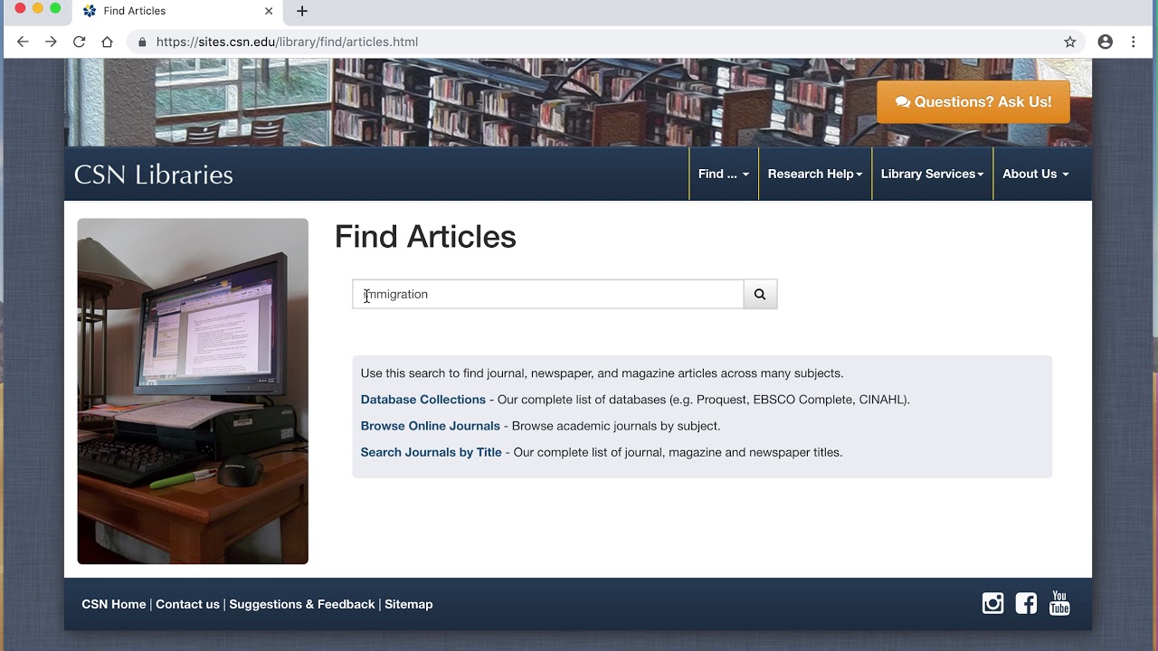 Cite Your Sources @ CSN Libraries - YouTube