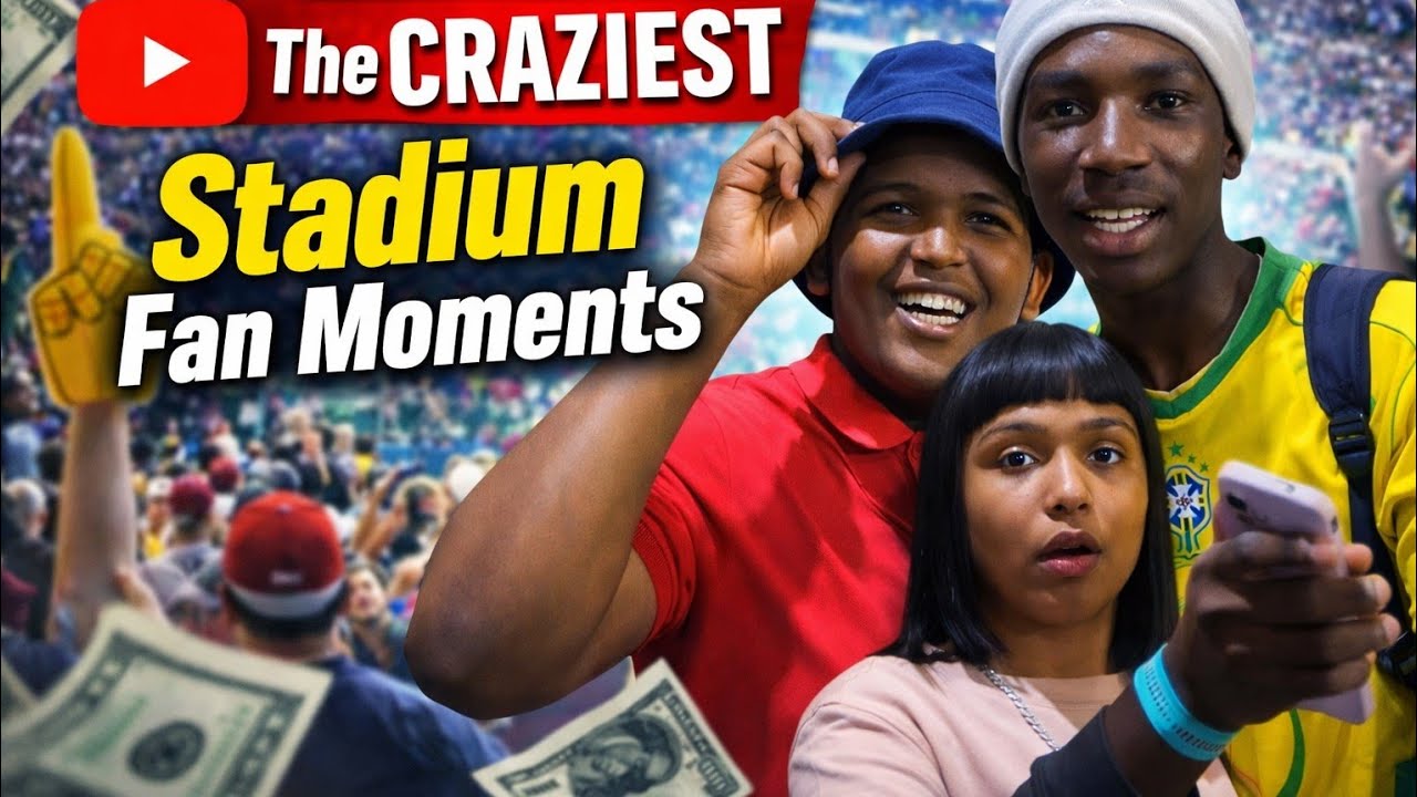 “Public Interviews at a SA Stadium Got REAL FAST 😭🔥” - YouTube