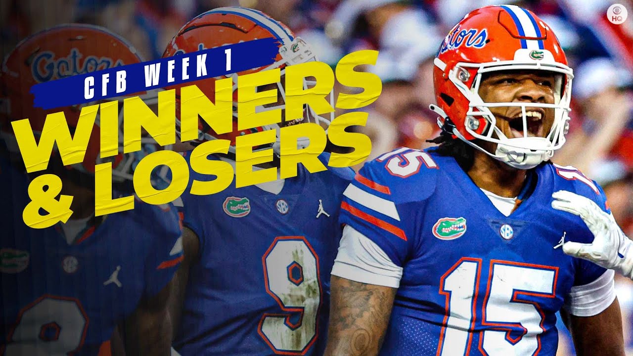 BIGGEST Winners & Losers of Week 1 of the College Football Season I CBS ...
