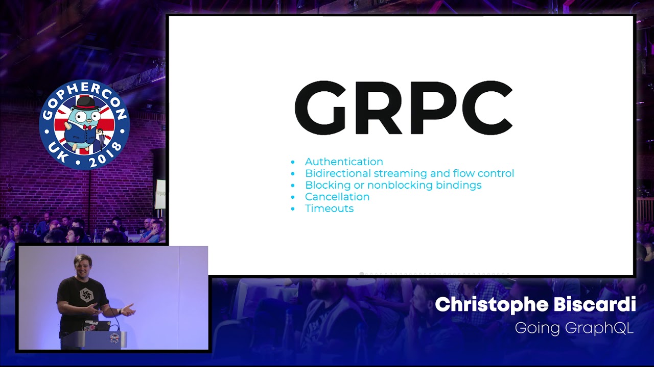 GopherCon UK 2018: Christopher Biscardi - Going GraphQL - YouTube