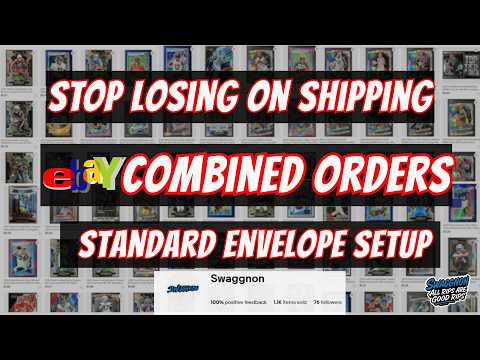How to Combine Shipping on eBay (eBay Standard Envelope Tutorial 2026)