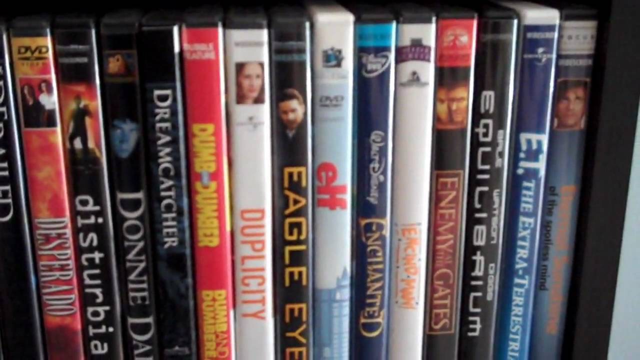 My Entire Blu-ray + DVD Collection 2010 (part 1) - YouTube