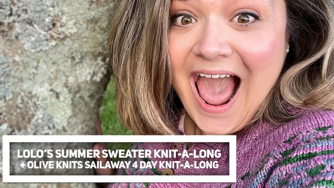 Lolo's Summer Sweater KAL! - YouTube
