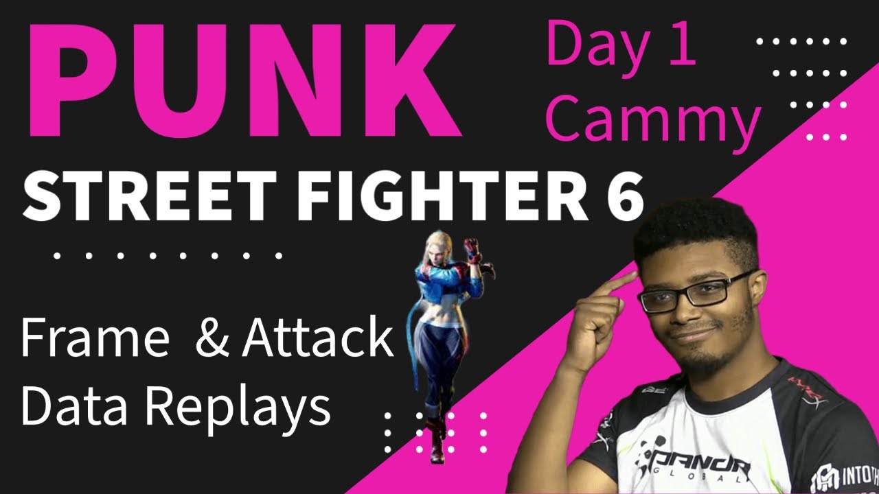 PunkDaGod Day 1 Cammy Ranked Matches Data Replay Compilation - YouTube