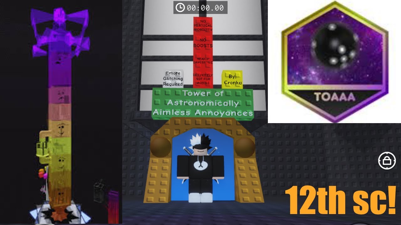 (12th sc) Tower of Astronomically Aimless Annoyances (ToAAA) Completion |Mobile| - Etoh - YouTube