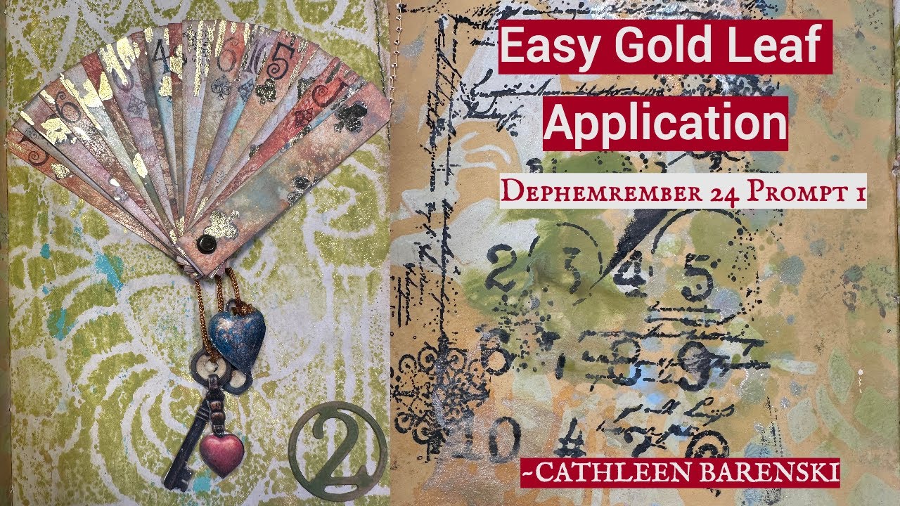 Easy Gold Leaf Application - Dephemerember '24 Prompt 1 - YouTube