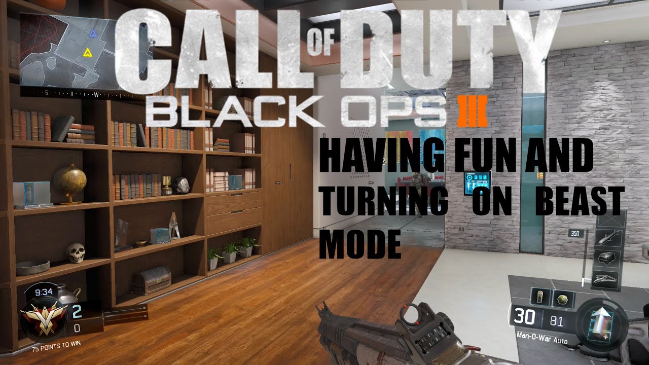 Call Of Duty: Black Op3 Having Fun and Turning on Beast Mode - YouTube