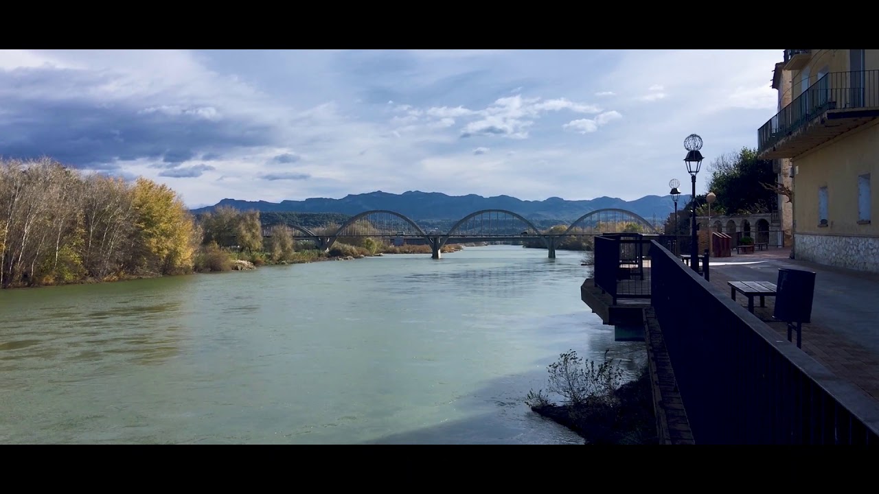 Riu Ebre Desembre 2019. Móra d'Ebre - YouTube