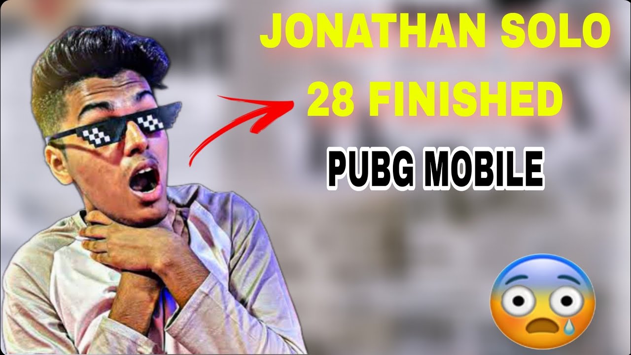Jonathan solo 28 finished || Jonathan gaming 1vs4 - YouTube